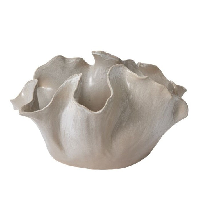 Oversized Waterfront Crashing Ocean Waves Bowl – Salty Home